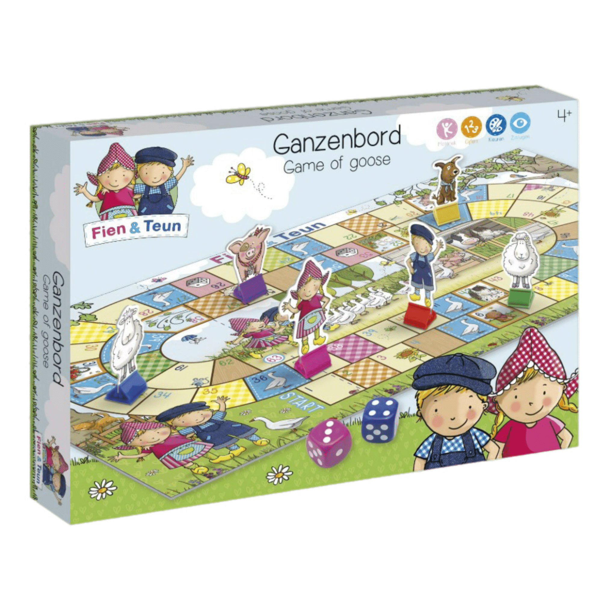 Fien & Teun - Ganzenbord – Van Hoorne Shop