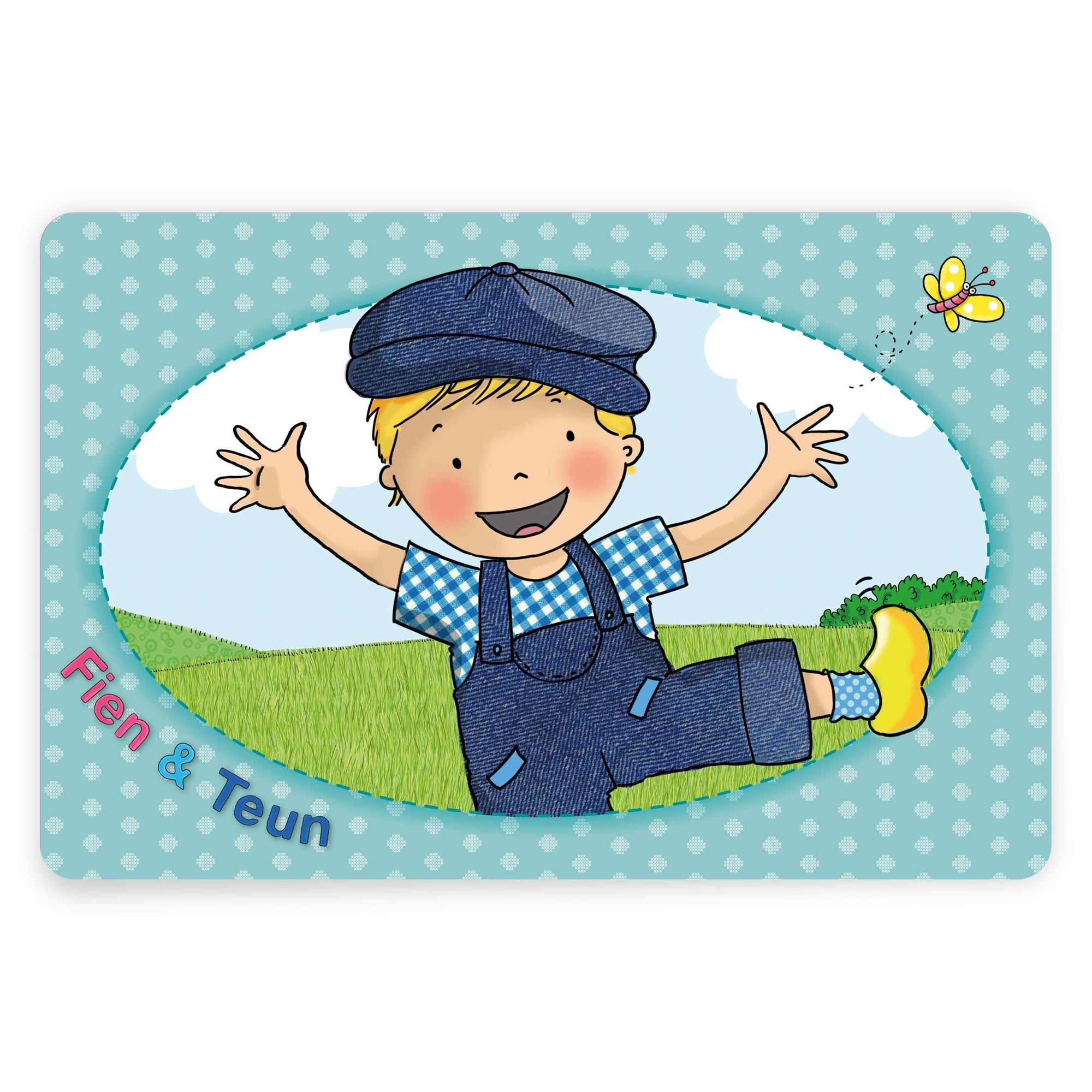 Fien & Teun - Placemat - Teun – Van Hoorne Shop