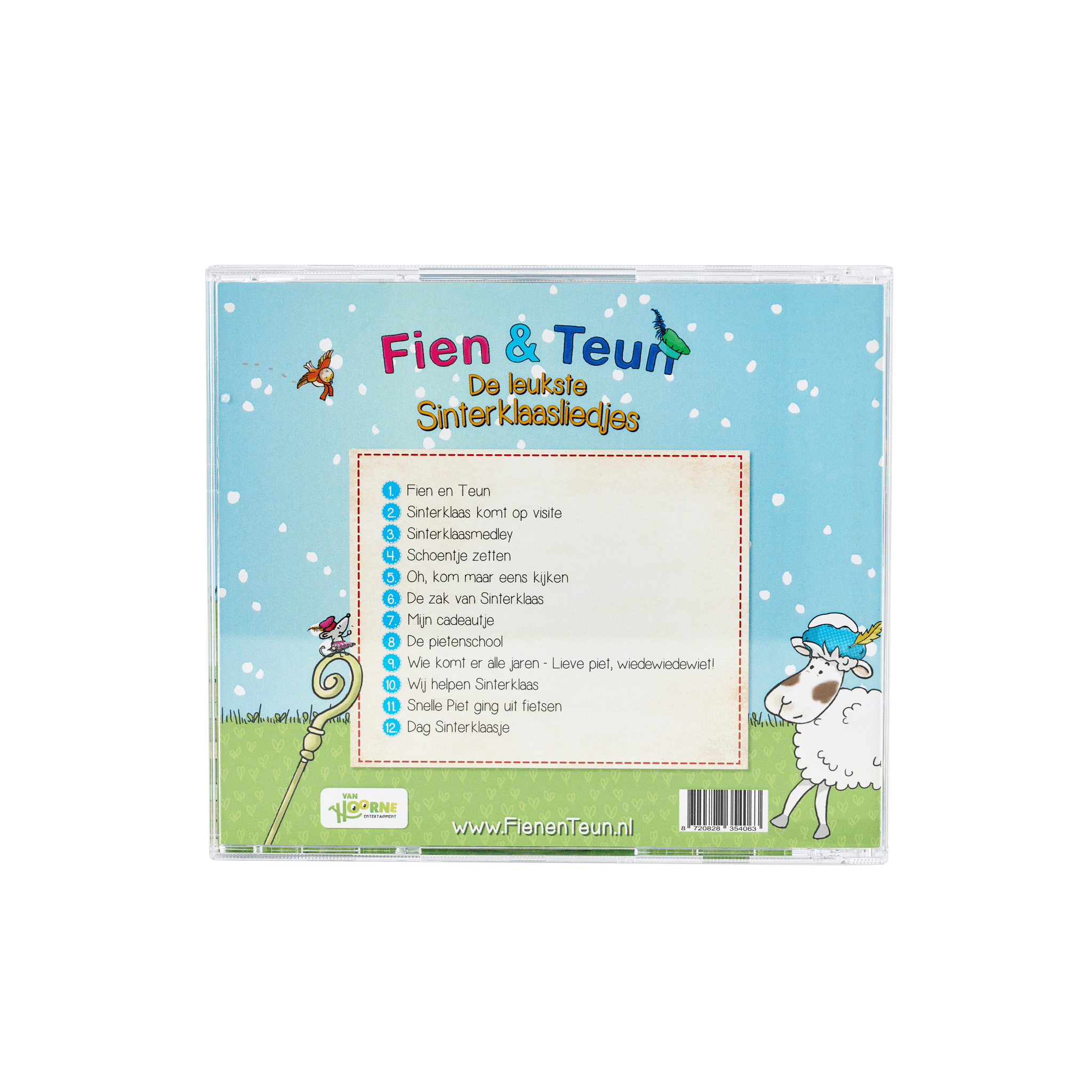 Fien & Teun - CD - De leukste Sinterklaasliedjes – Van Hoorne Shop