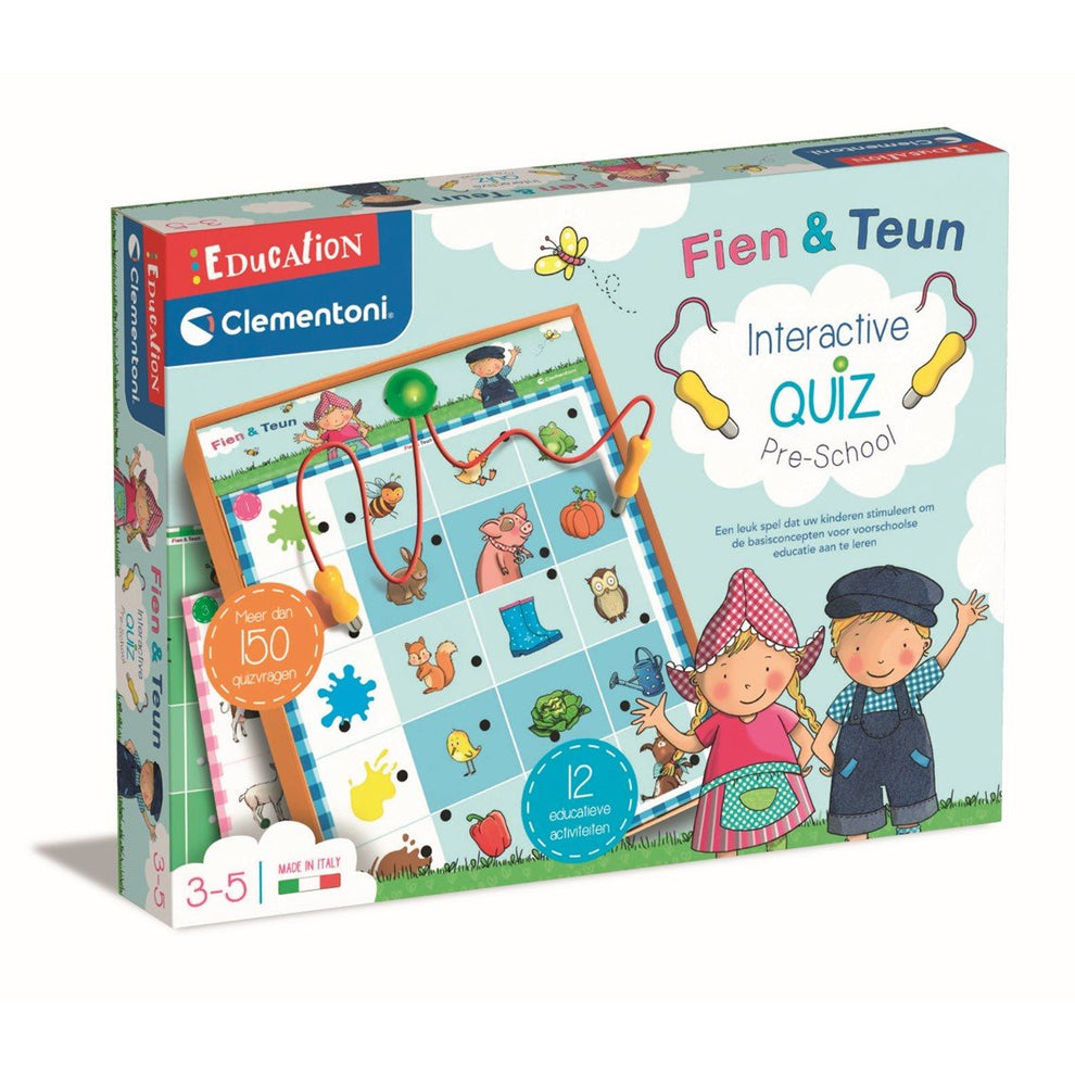 Fien & Teun - Interactieve quiz – Van Hoorne Shop